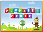 Alphabet Order - Technology Curriculum