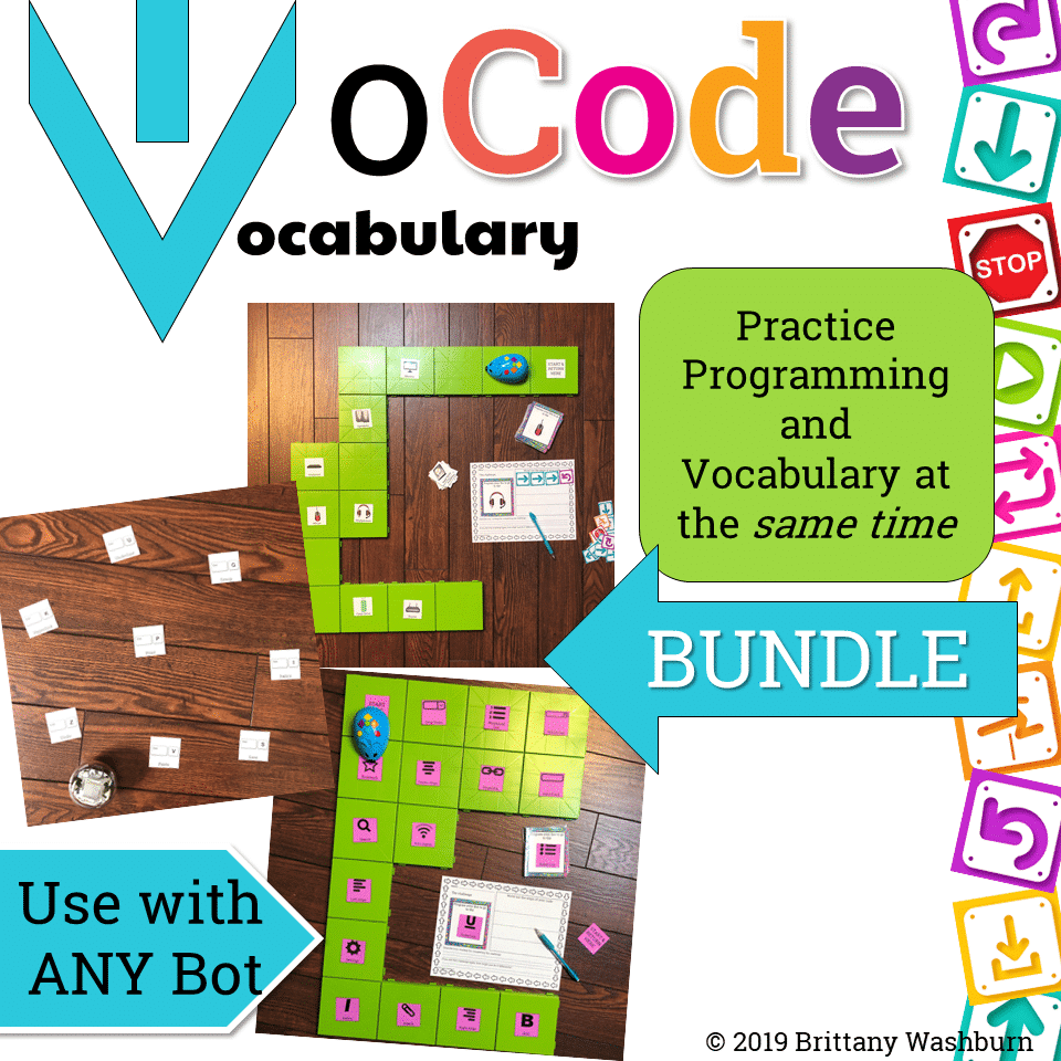 Vocab Coding Bundle Technology Curriculum