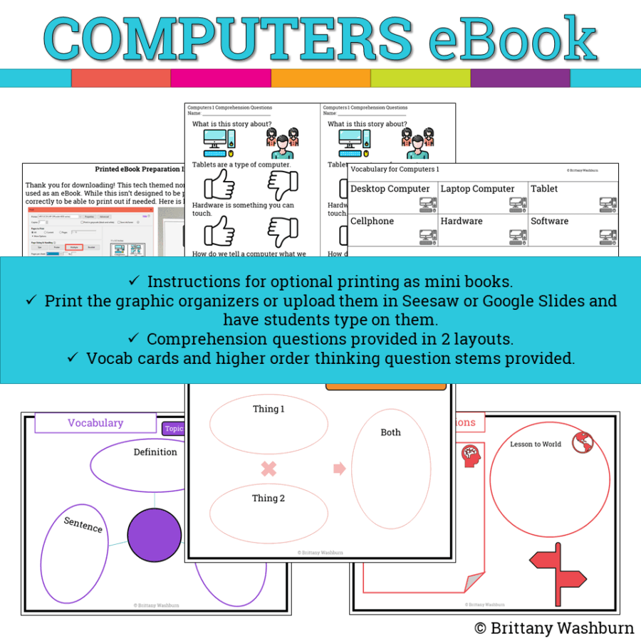 Computers Booklet - Technology Curriculum