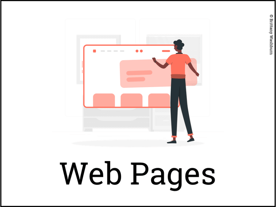 Make A Web Page - Technology Curriculum